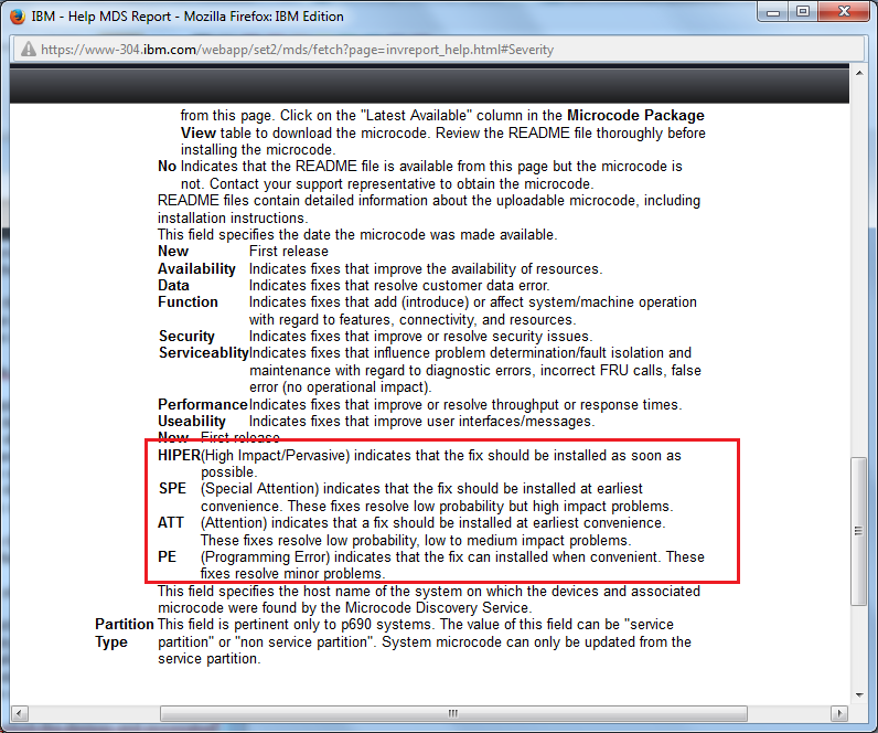 MDS reports (Chris's AIX Blog)